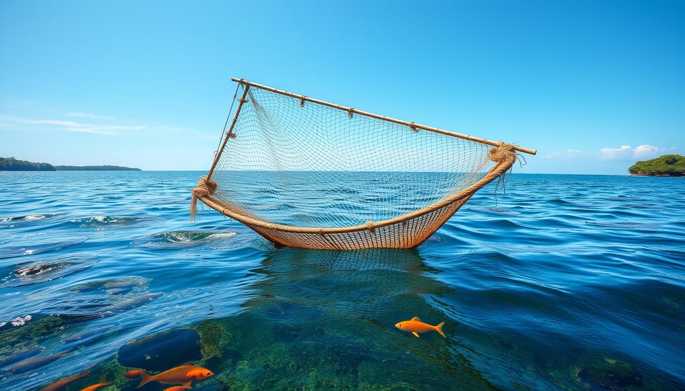 Jaring Ikan Alat Penting Untuk Nelayan Indonesia