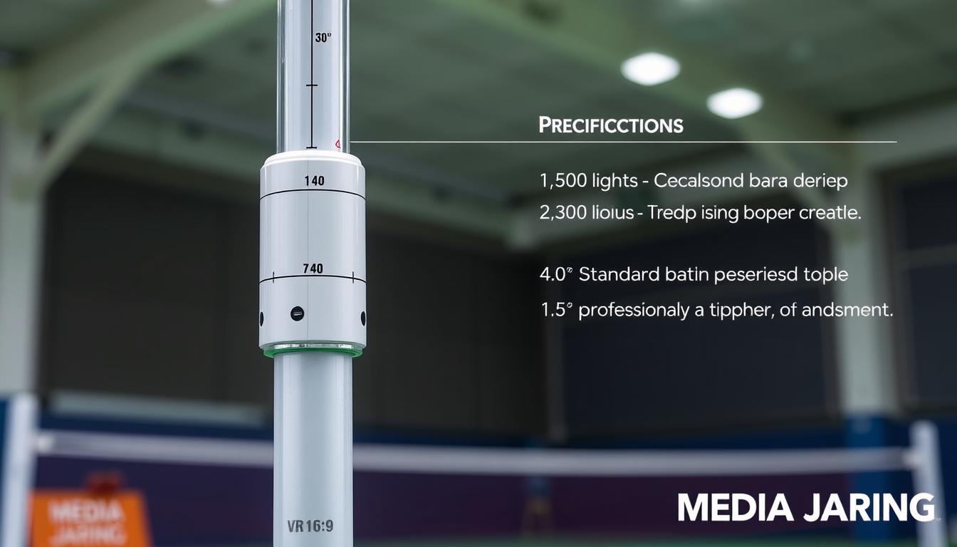 Spesifikasi Tiang Badminton Standard: Panduan Lengkap